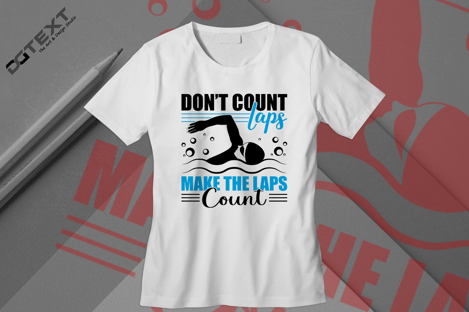 Dont Count Laps Make the Laps Count SVG Swimming SVG - Etsy