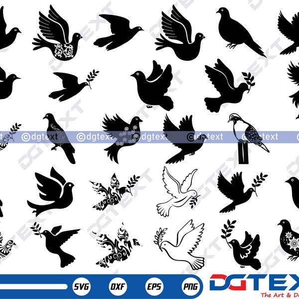 Dove Svg - Etsy