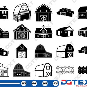 Barn Dxf - Etsy