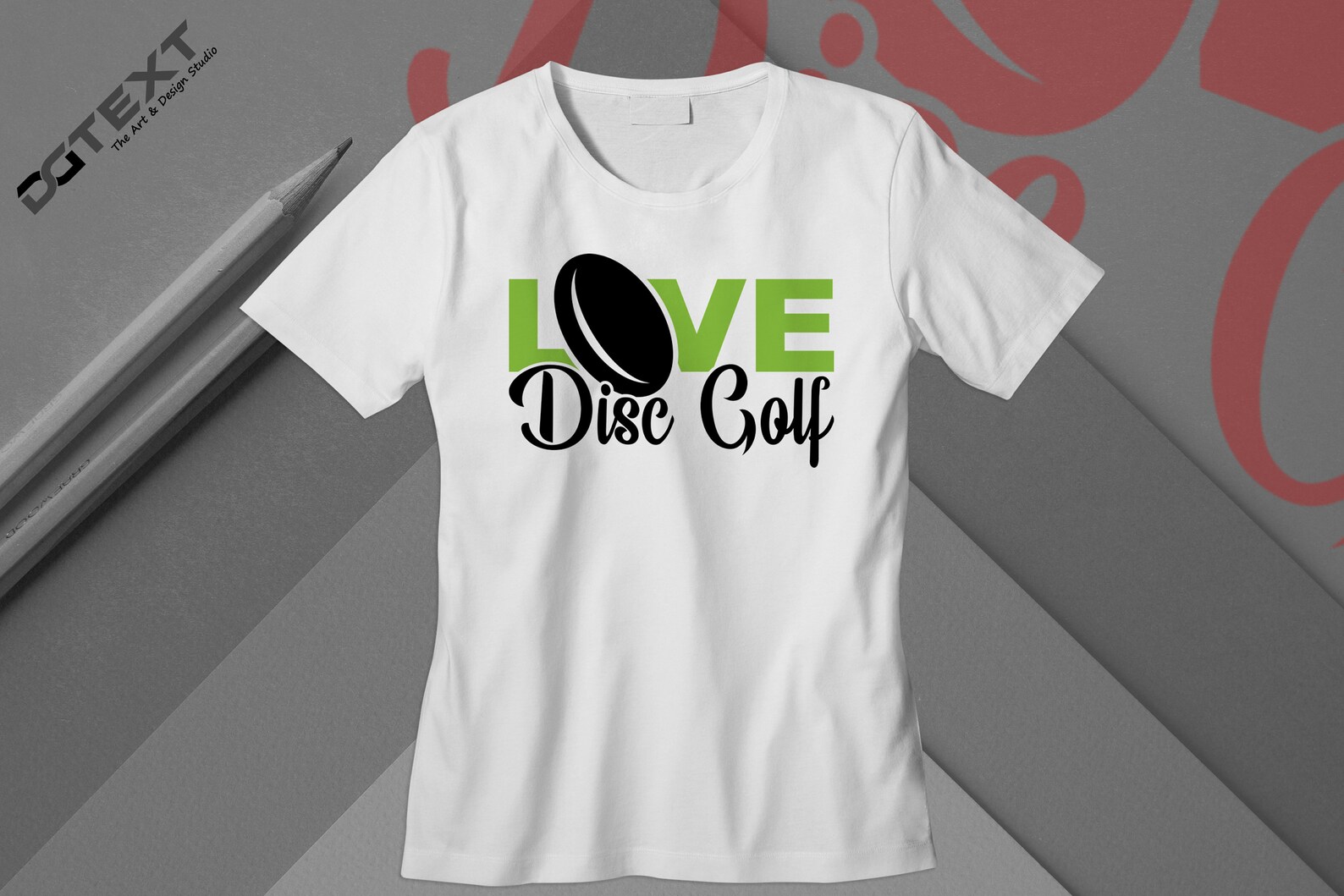 Love Disc Golf SVG Love Disc Golf Vector Silhouette Cricut - Etsy