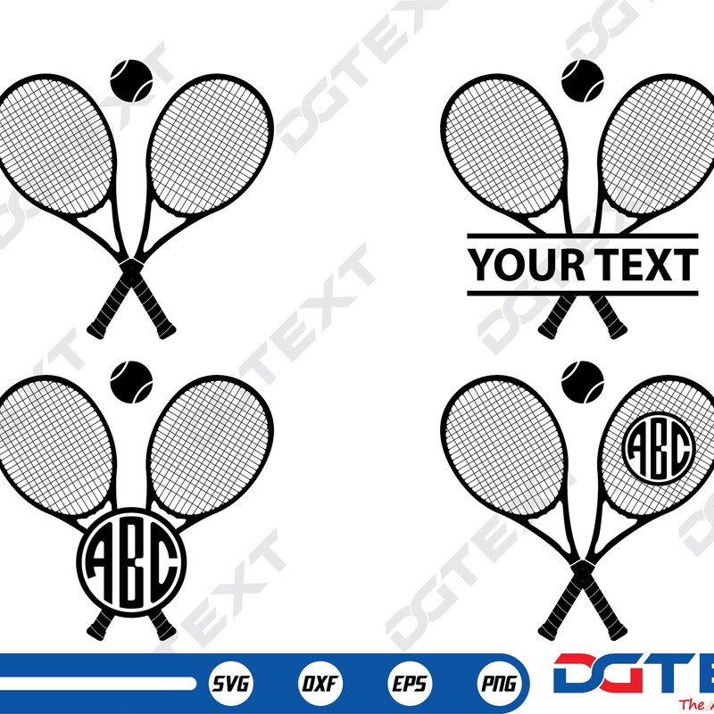 Tennis Racket Svg - Etsy