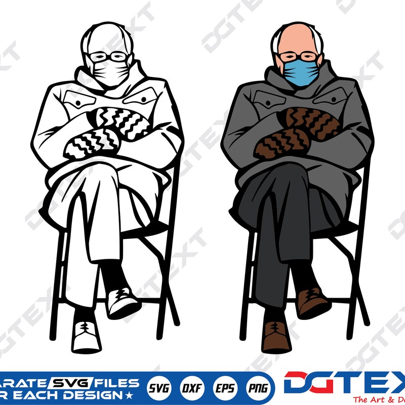 Bernie Sanders Svg - Etsy