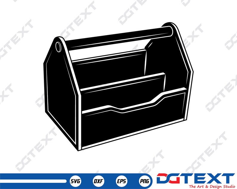 Toolbox SVG Toolbox Vector Silhouette Cricut bestand - Etsy België
