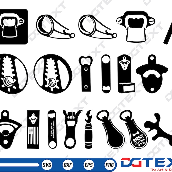 Dxf Bottle Opener File - Etsy
