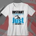 Instant Athlete Just Add Water SVG, Swimming SVG, Vector, Silhouette ...