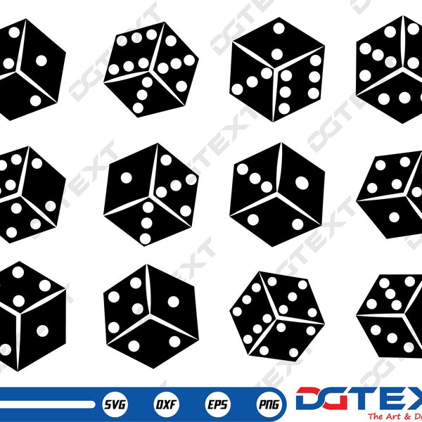Dice Svg - Etsy