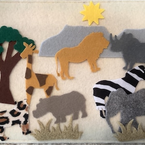 On-the-go Feltboard/portable Toy/felt Board Included/quiet Play ...