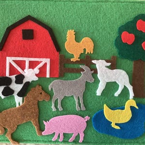 On-the-go Feltboard/portable Toy/felt Board Included/quiet Play ...