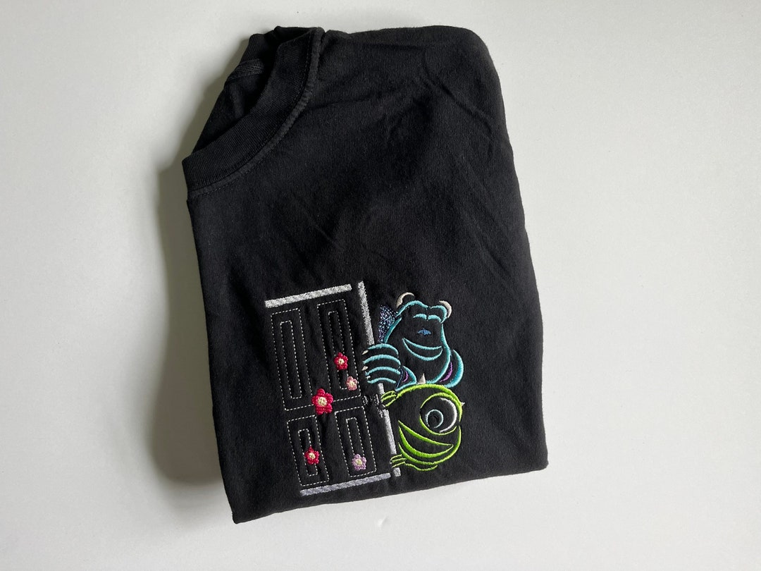 Mike and Sully Embroidered Tshirt Mike Embroidered Shirt Sully Tshirt ...