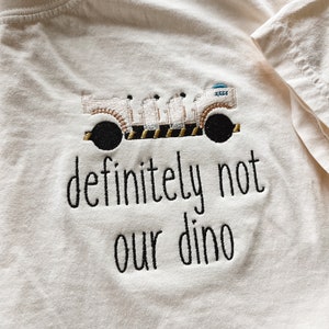 Definitely Not Our Dino Shirt, Animal Kingdom Shirt, Dinoland USA ...