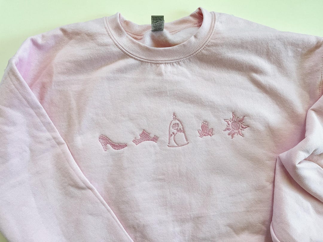 Embroidered Princess Icons Shirt - Magic Kingdom Unisex Tee - Etsy