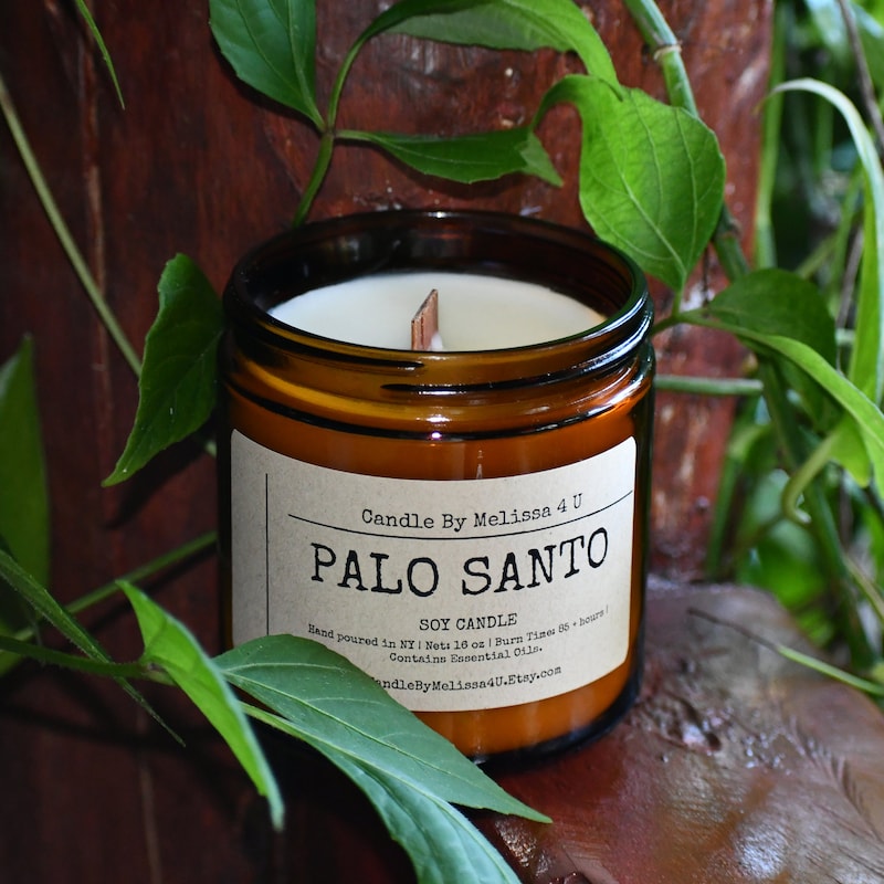 Palo Santo Candle - Etsy