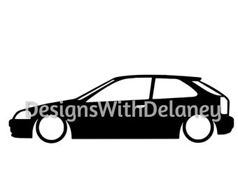 Honda Coupe Svg - Etsy Australia