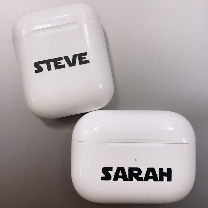 Custom Airpods Sticker - Etsy