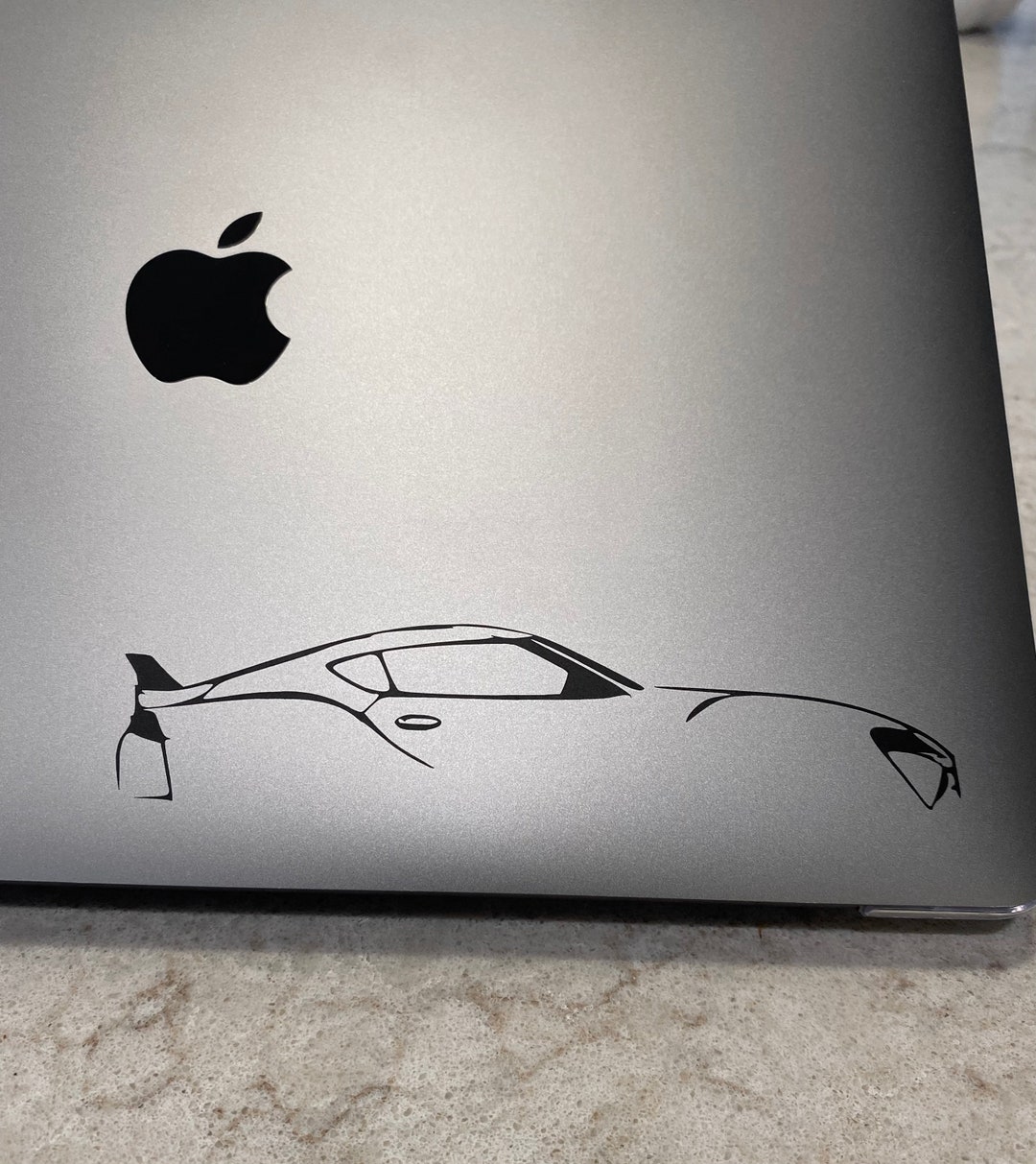 Toyota Supra New MK5 Sports Car Laptop or Car Window Vinyl Sticker ...