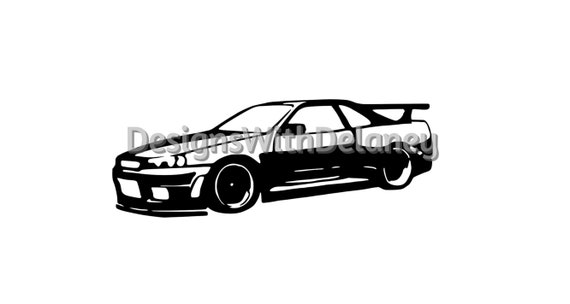 Nissan Skyline Downloadable Vector SVG & PNG Cut Files - Etsy New Zealand