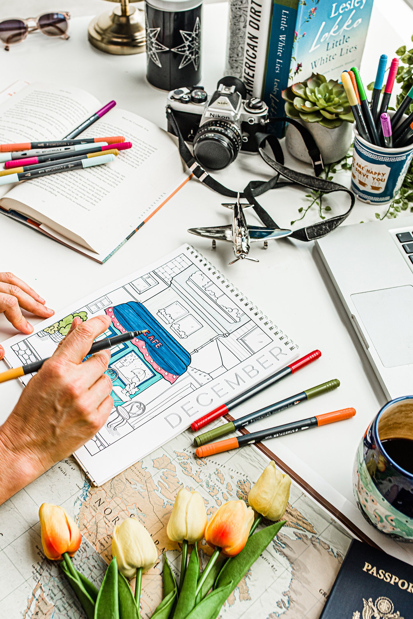 Digital Download December Coloring Calendar November - Etsy