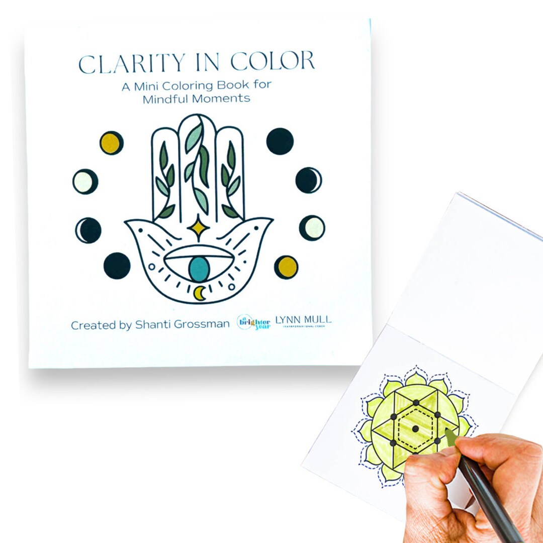 Clarity in Color Mini Coloring Book, Coloring Books for Adults ...