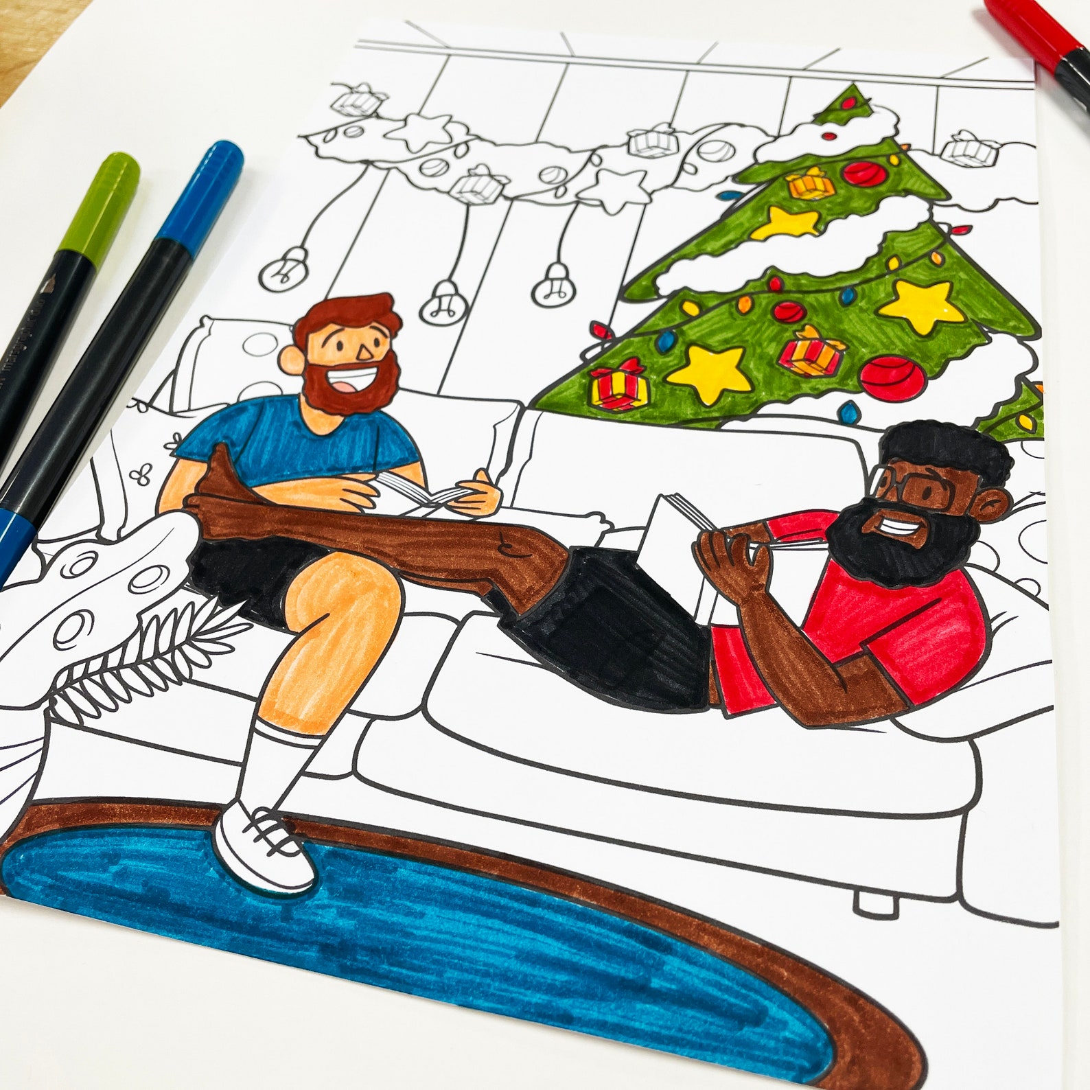 Digital Download LGBTQ Christmas LGBTQ Holiday Pride - Etsy