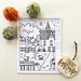 Digital Download October Coloring Calendar October - Etsy