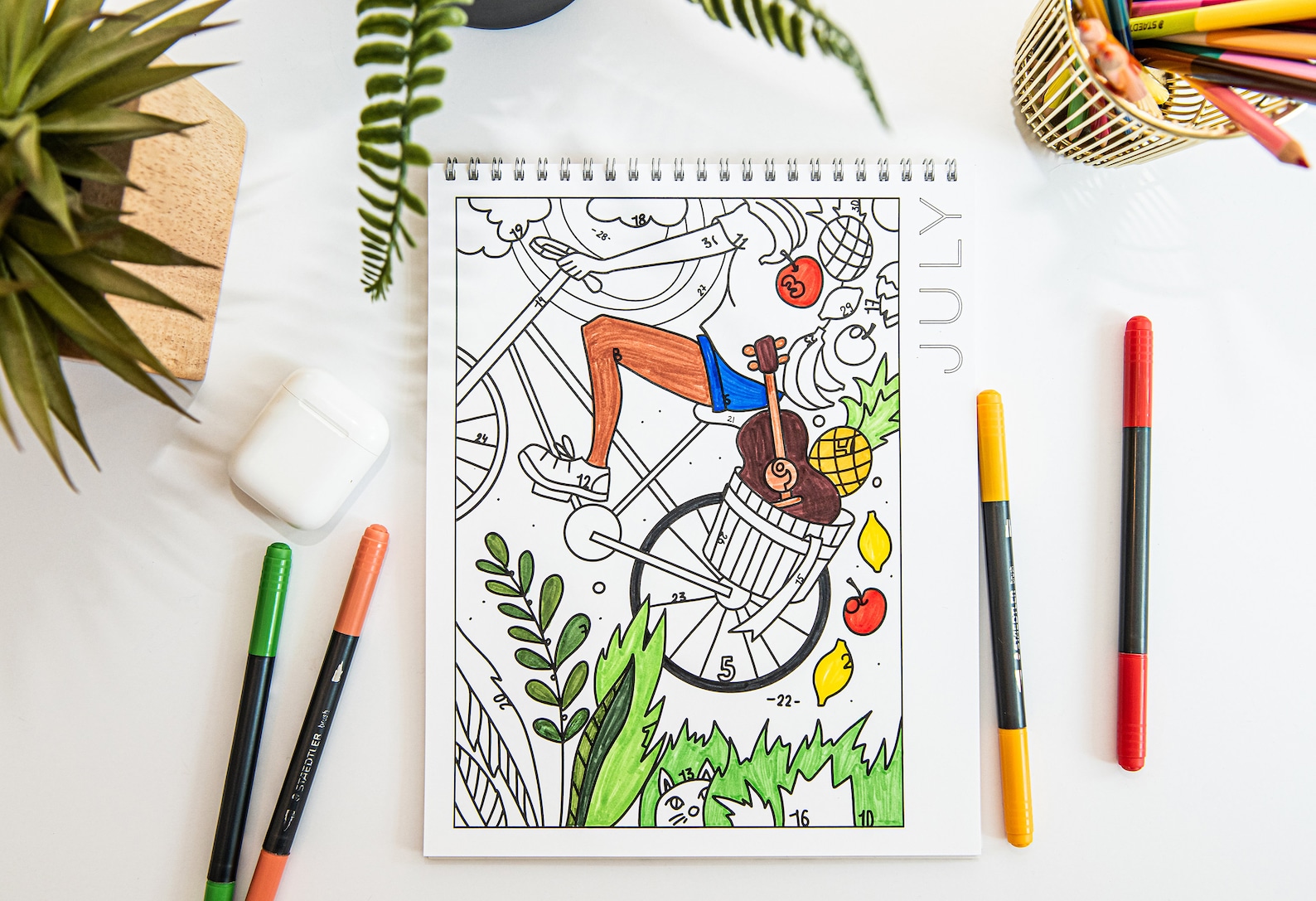 18 Month Coloring Book Coloring Pages for Adults Coloring - Etsy