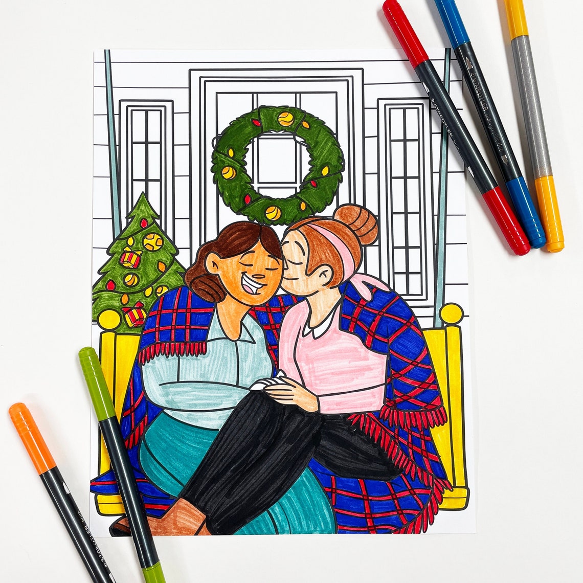 Digital Download LGBTQ Christmas LGBTQ Holiday Pride - Etsy
