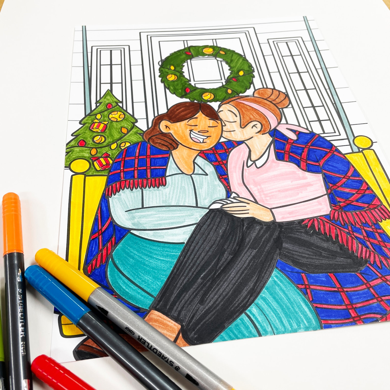 Digital Download LGBTQ Christmas LGBTQ Holiday Pride - Etsy