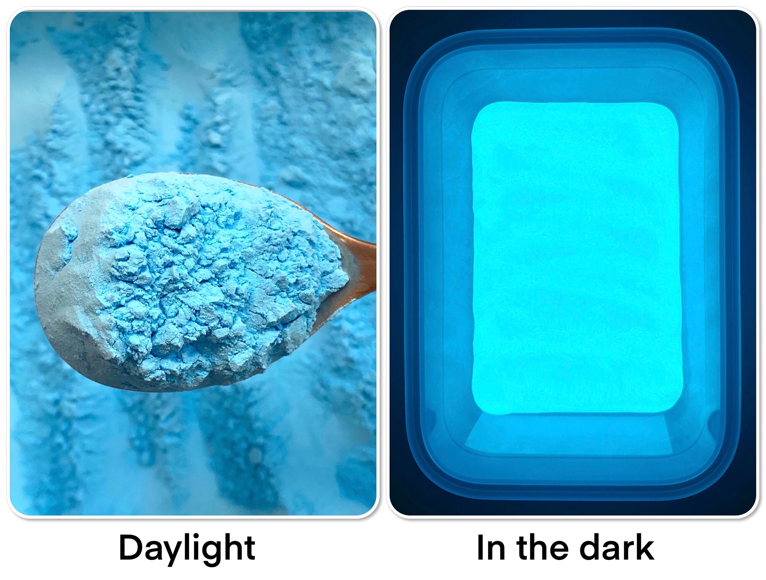 Bright True Premium Blue Glow in the Dark Cosmetic Grade High - Etsy UK