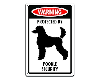 Poodle Door Sign - Etsy