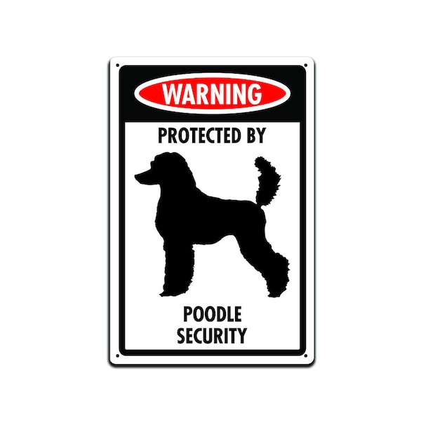 Poodle Sign - Etsy