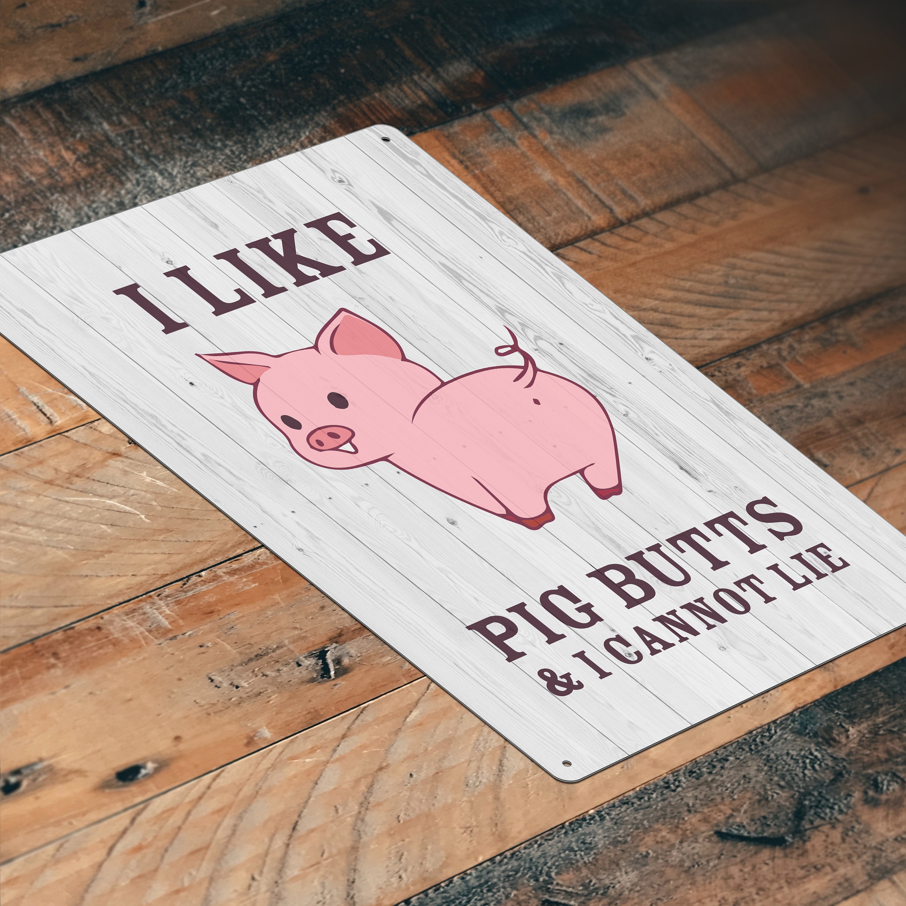 Pig Signs for Home Wall Decor These Are Perfect Signs for | Etsy