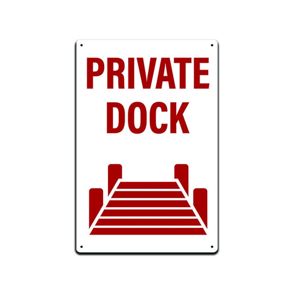 Boat Dock Sign - Etsy