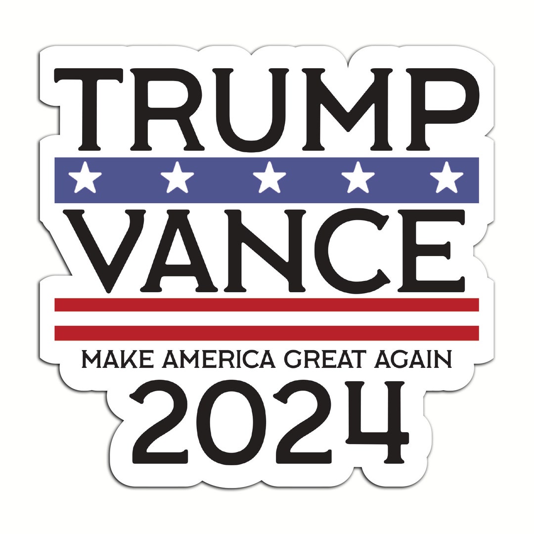 Donald Trump JD Vance MAGA 2024 Magnets for Refrigerator Toolboxes ...