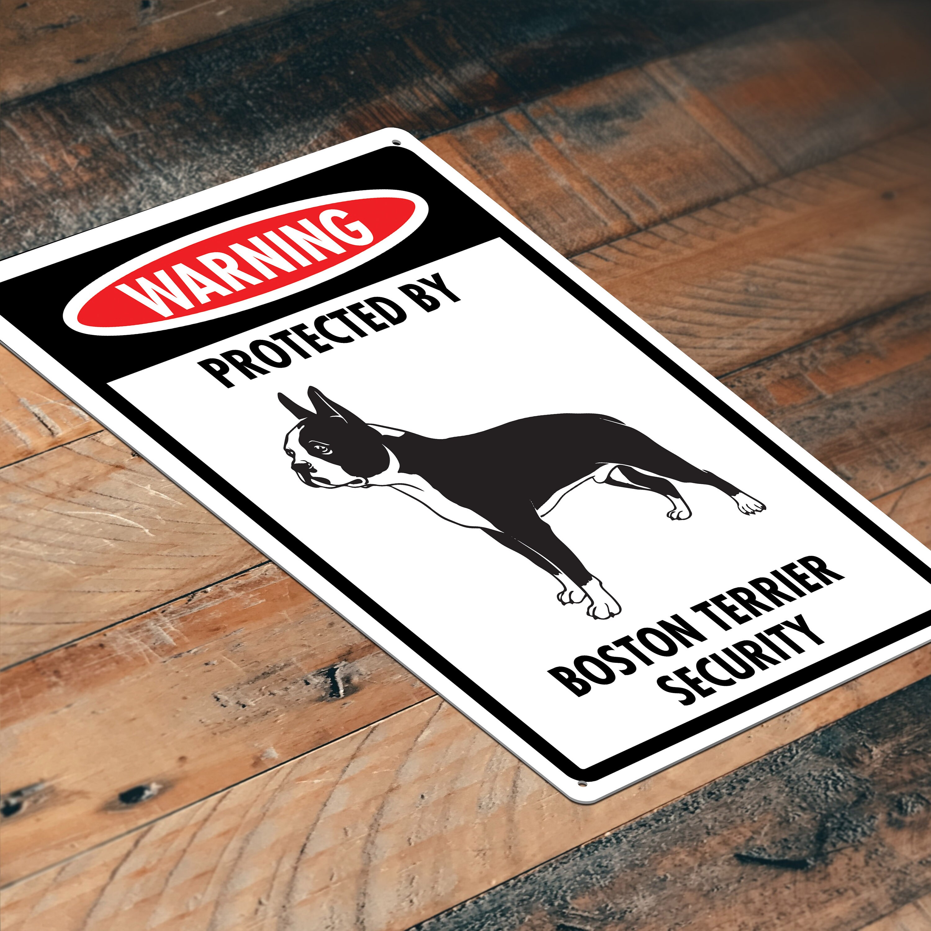 Tin Signs for Front Door Decor This Sign for Dog Owners - Etsy