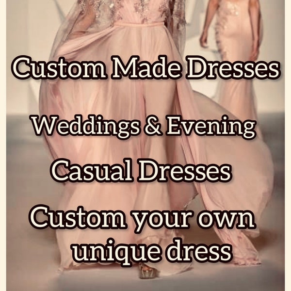 Custom Made Dress - Etsy