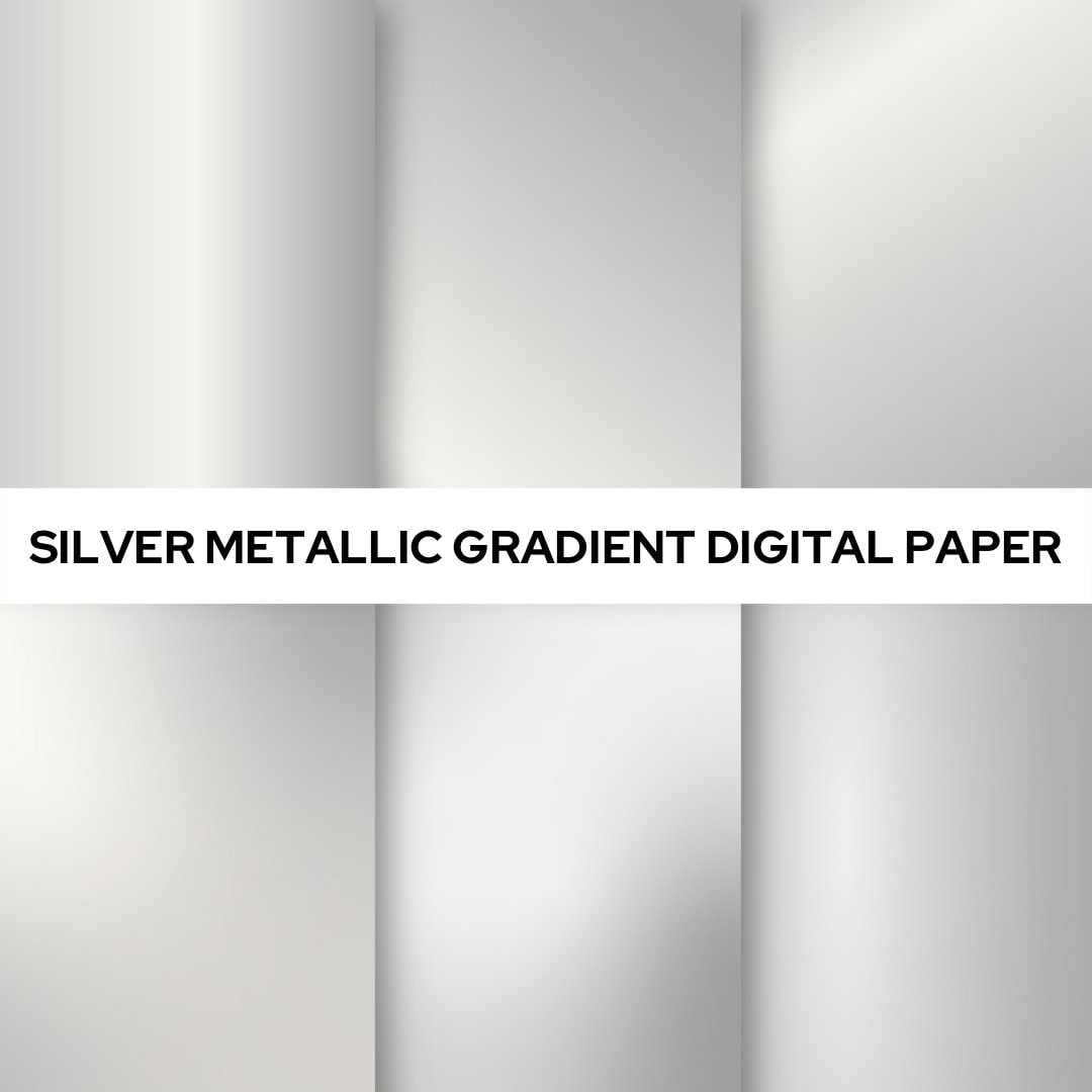 Shiny Silver Paper