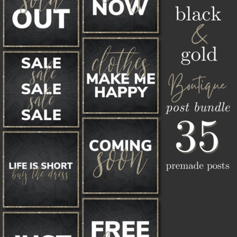 35 Fashion Boutique Instagram Quote Posts - Social Media - Shopping ...