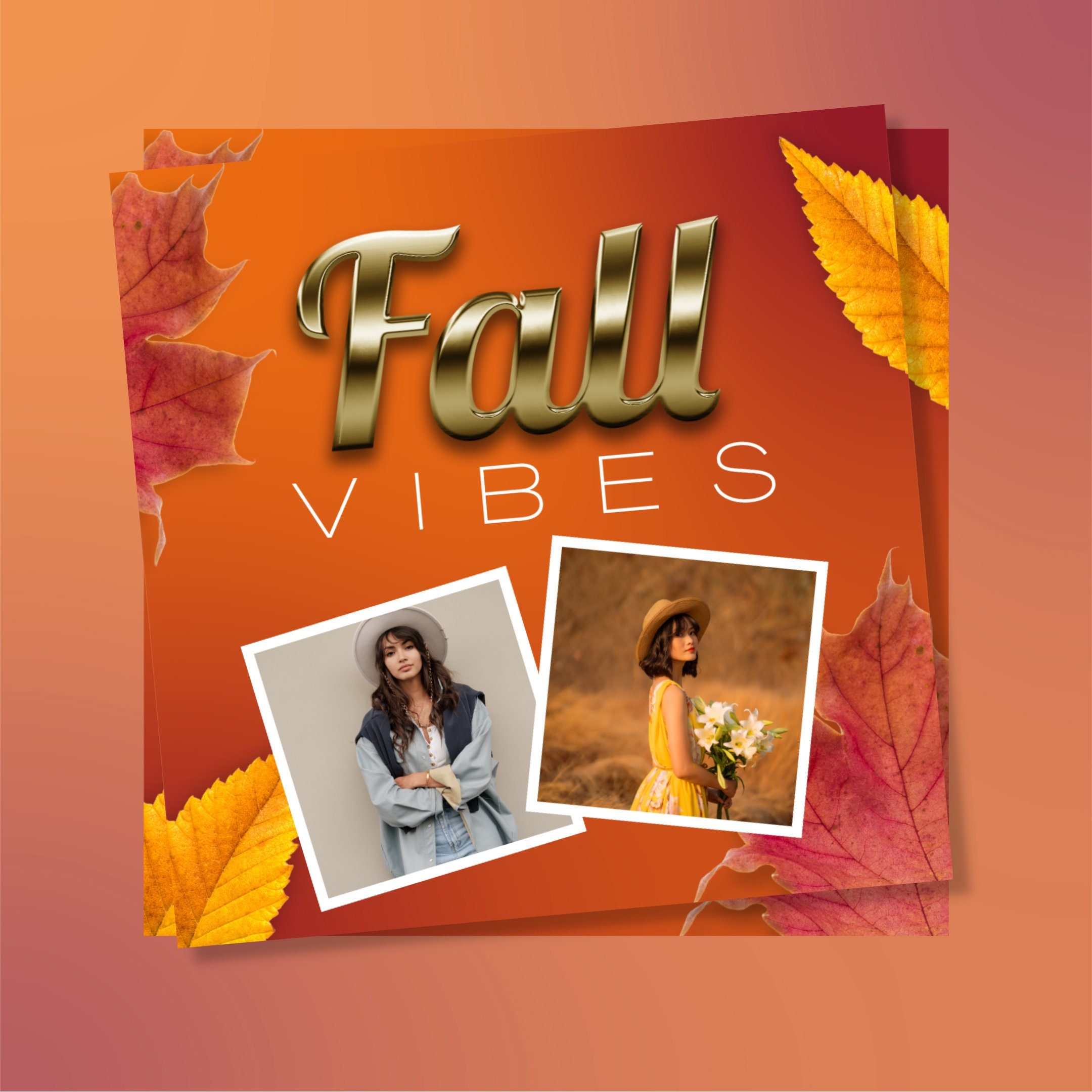 Fall Boutique Flyer, Fall Sale Flyer, Fall Flyer Template, DIY Fall ...