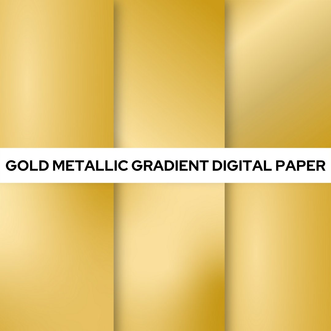 Metallic Gold Digital Paper, Gold Background, Gold Digital Paper, Gold ...