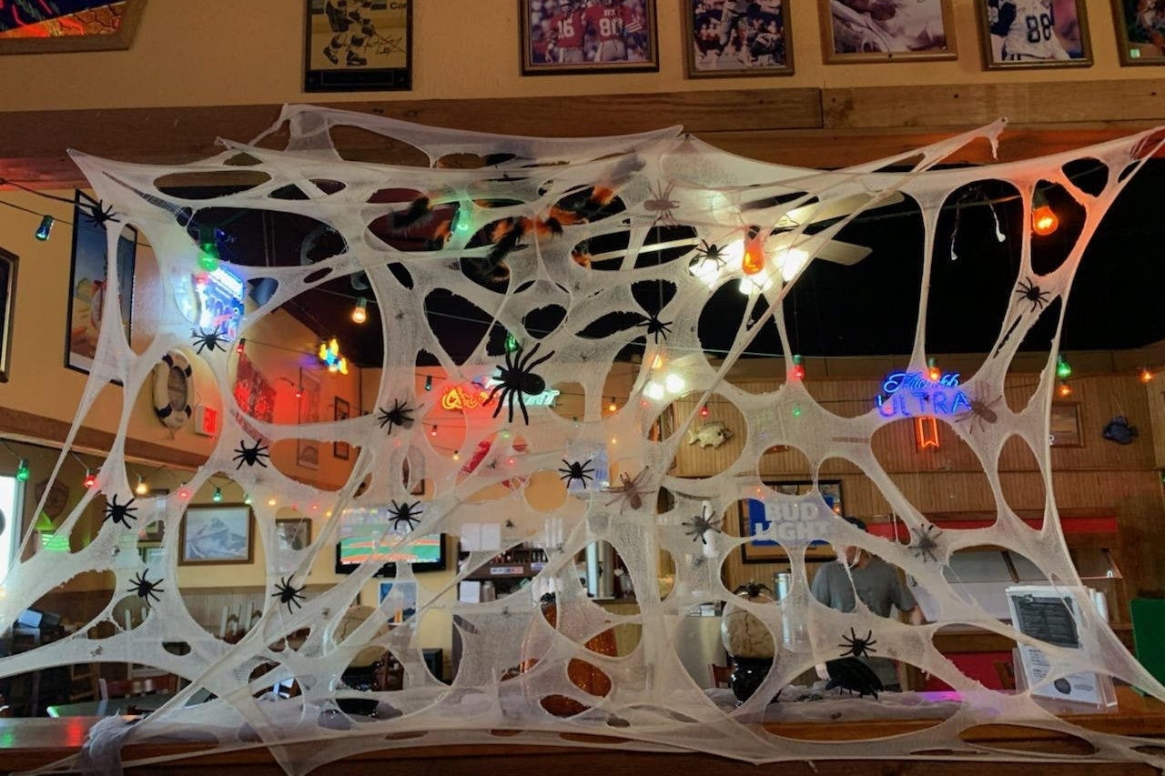 Halloween Decor Spider Web Outdoor Indoor Reusable | Etsy