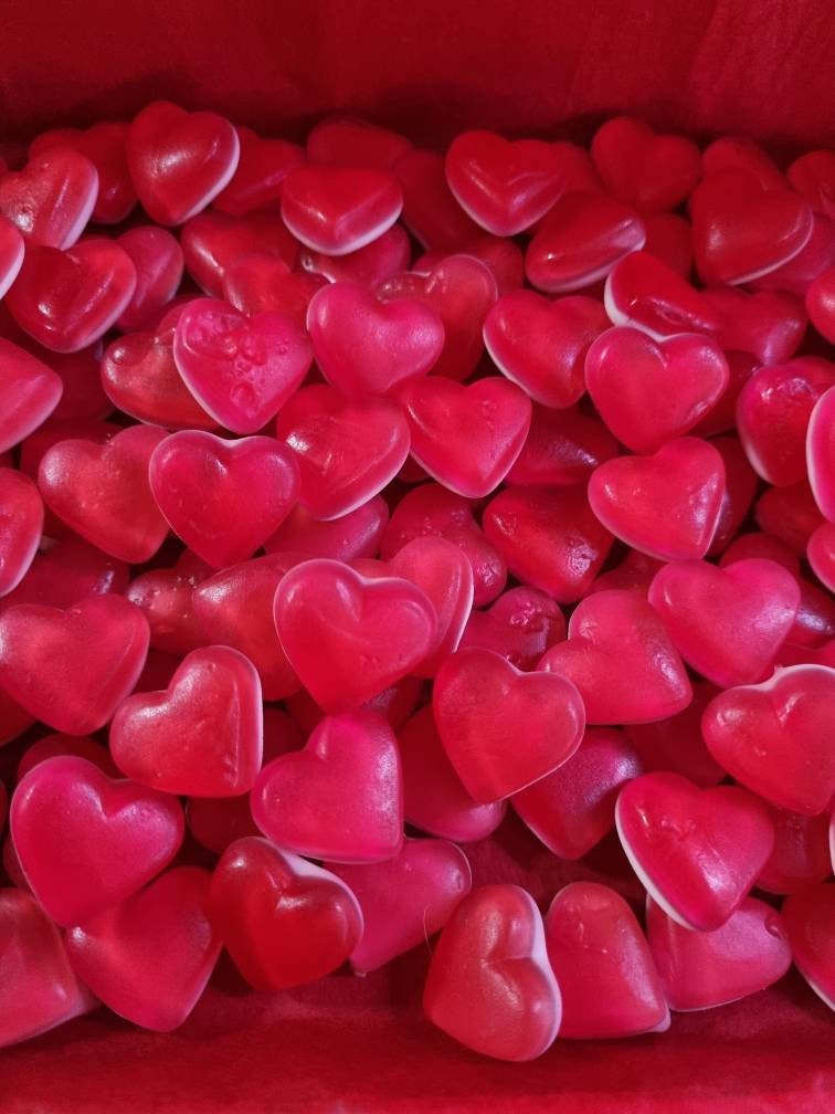 Haribo Red Heart Throb Sweet Gift Box 400g/ Christmas/birthday - Etsy UK