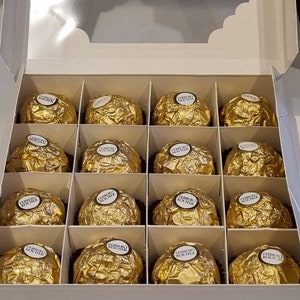 Ferrero Rocher 16 Chocolate Box/teachers Gift/ferrero Rocher Hamper ...