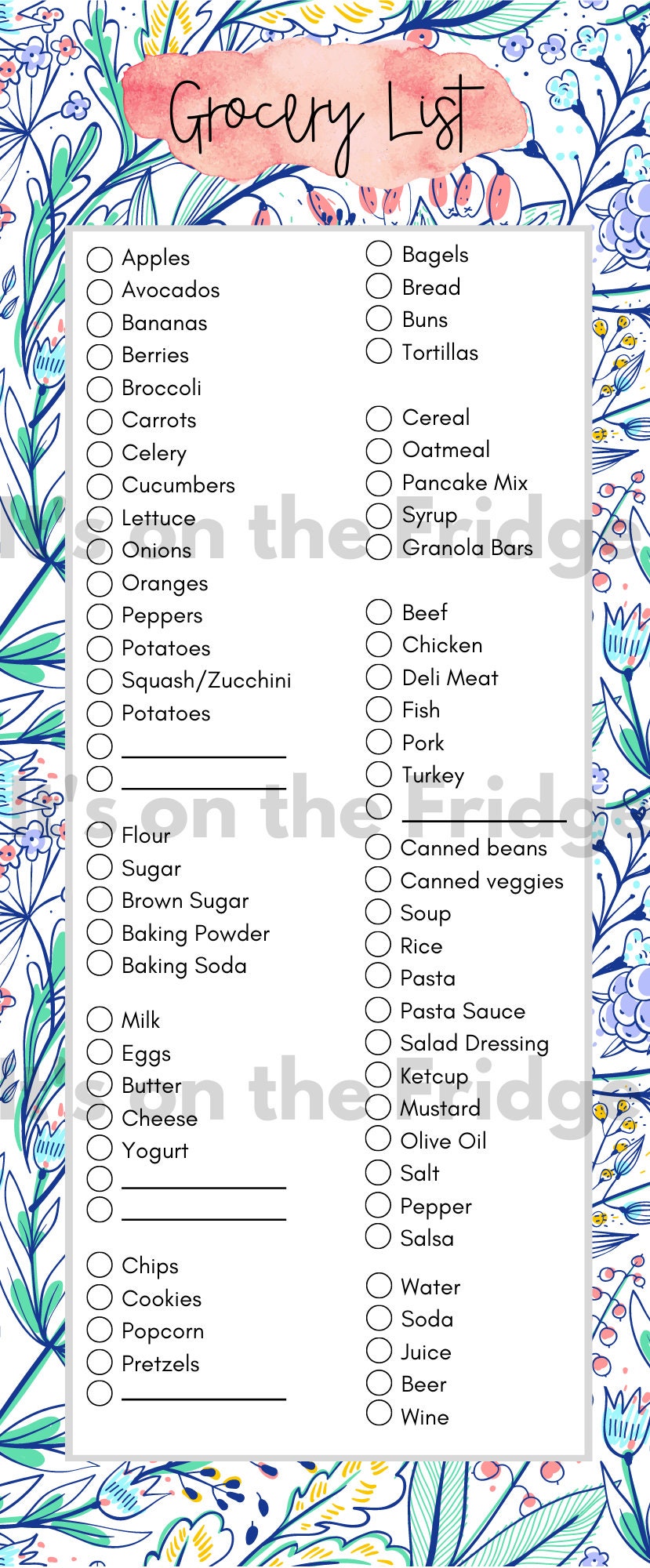 Printable Ultimate Organization Bundle, Meal Planning, Cleaning Routine ...