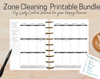 Printable Flylady Control Journal Fly Lady Planner Zone - Etsy
