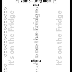 Printable Editable Cleaning Bundle, Zone Cleaning, Daily Routines ...