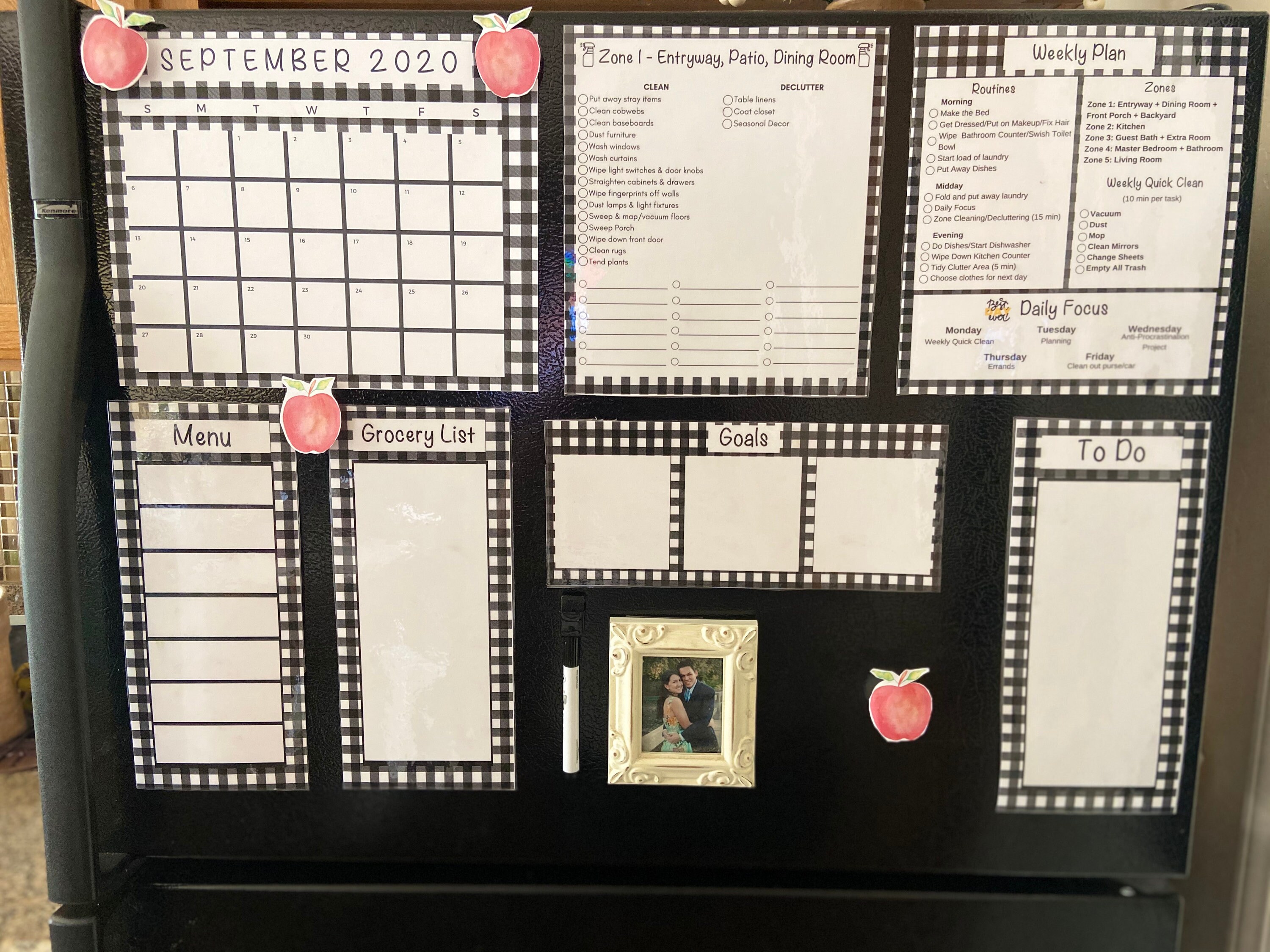 Printable Ultimate Organization Bundle, Meal Planning, Cleaning Routine ...