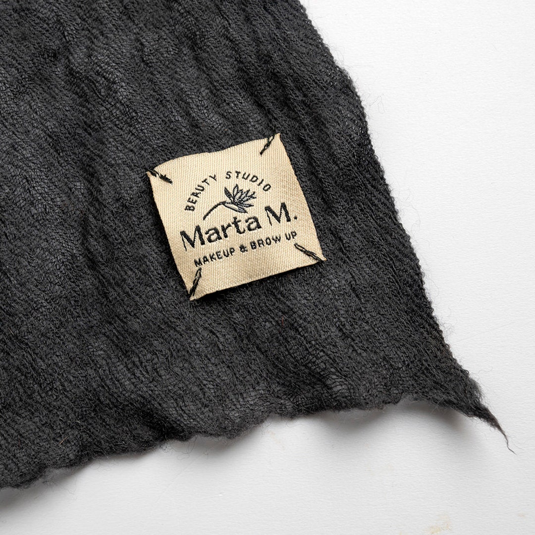 1000 Custom Woven Clothing Labels With Logo/artwork/design up to 8 ...