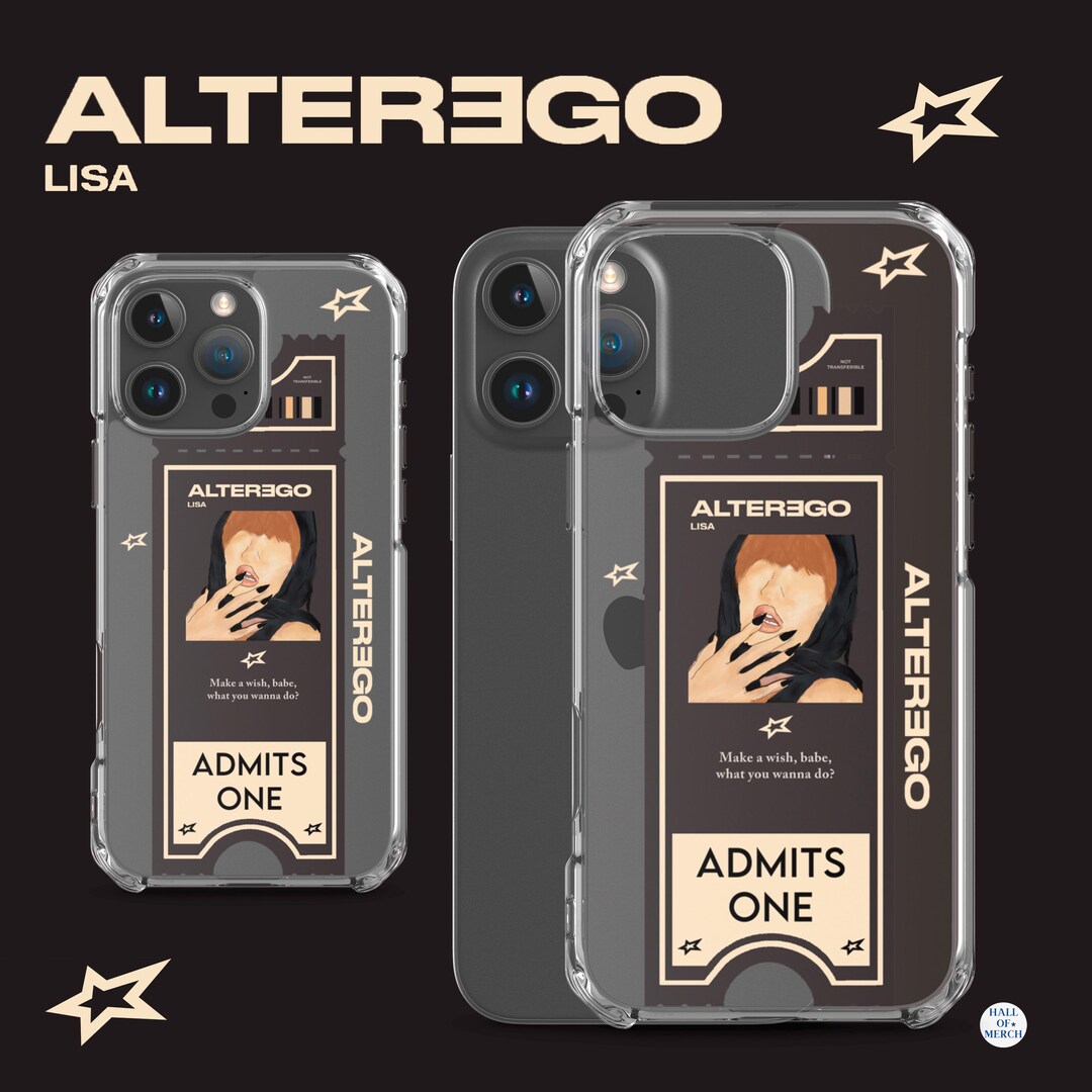 Lisa ALTEREGO iPhone Case – Alter Ego Album Cover | BLACKPINK Lisa's ...