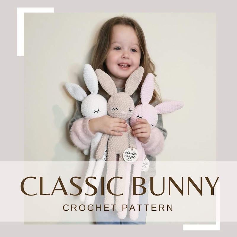 Long Leg Bunny Crochet - Etsy