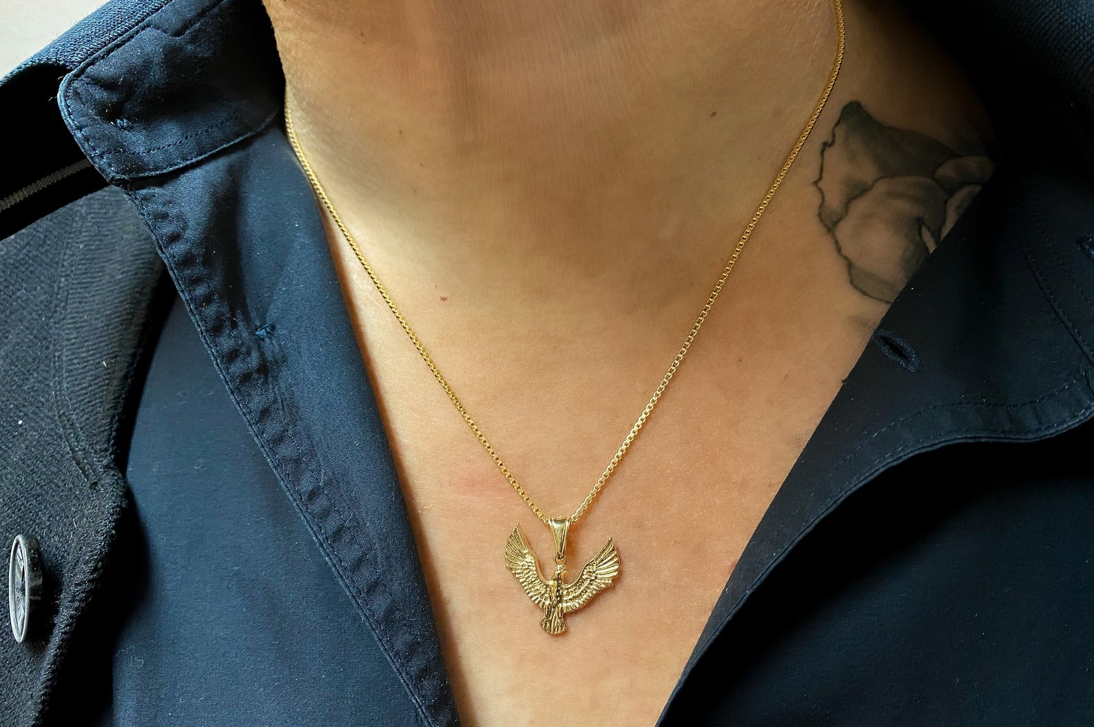 Free Bird Chain SS21 Collection Men's Chains Gold | Etsy